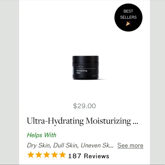 lumin | Skincare | Lumin Dark Circle Defense Moisturizing Balm And Anti ...